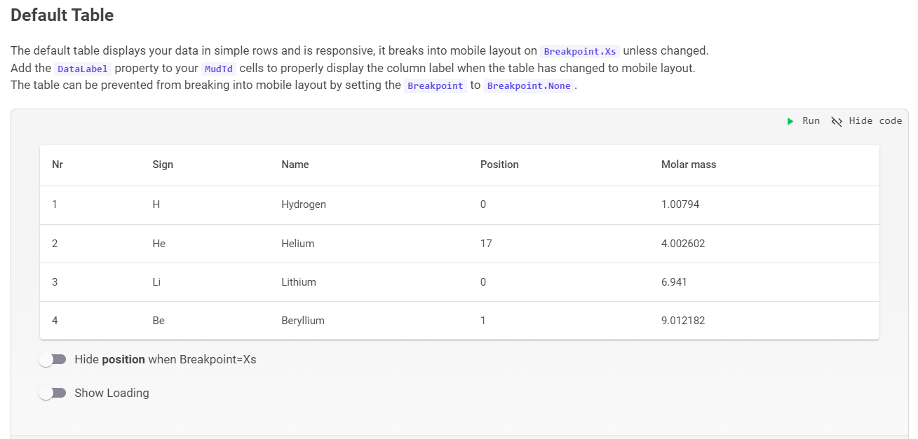 [Blazor] MudTable 사용 시 DB편집 후 Table에 반영 안될때 Refresh 하는법 - ColdyJ
